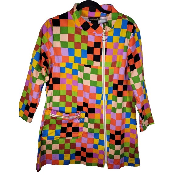 Nooworks | Dresses | Nooworks Art Teacher Jacket Dress Xl Carnival ...